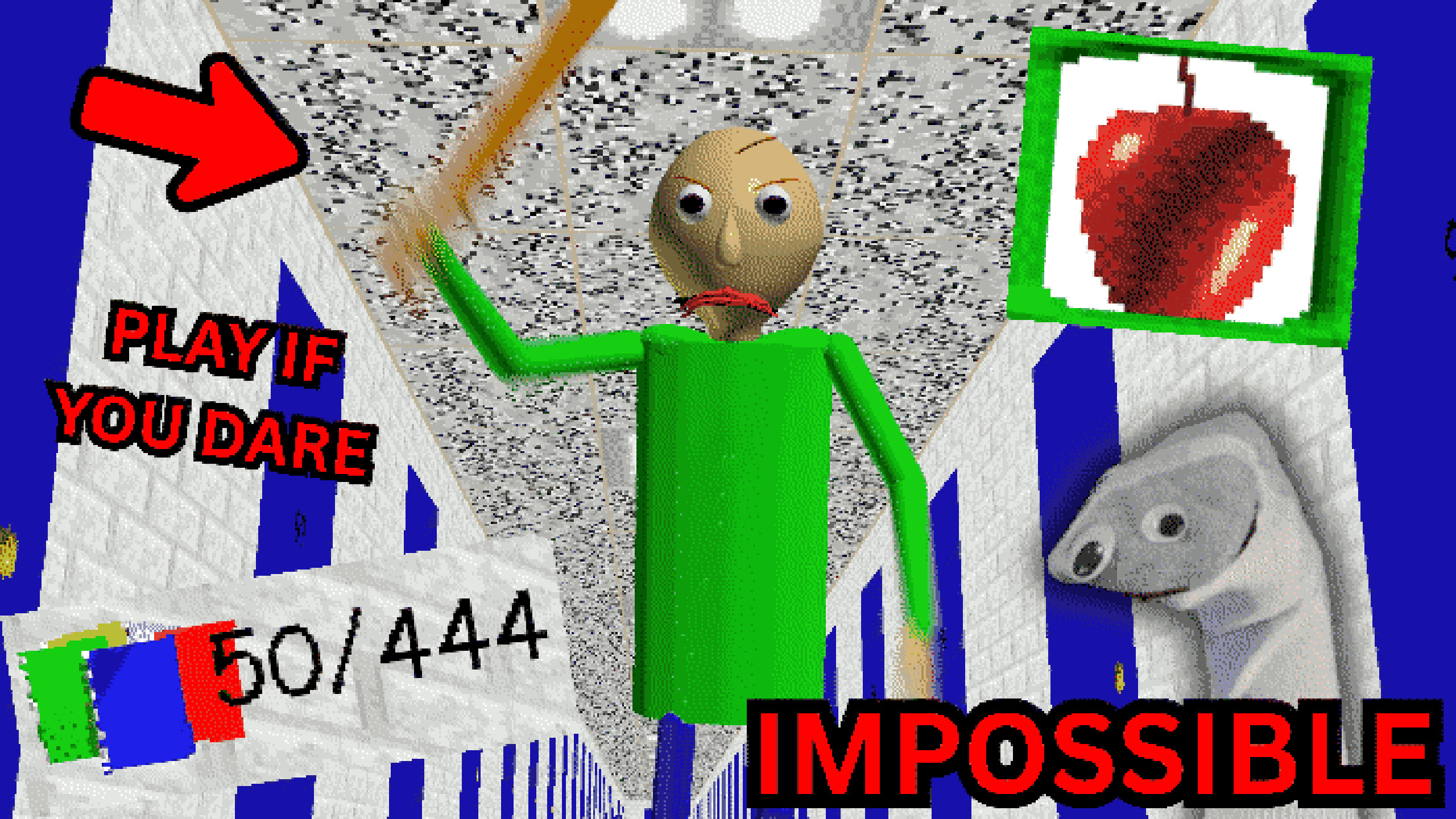 Baldi's Impossible Map (Custom Map 0.11.X) Mod for Baldi's Basics ...