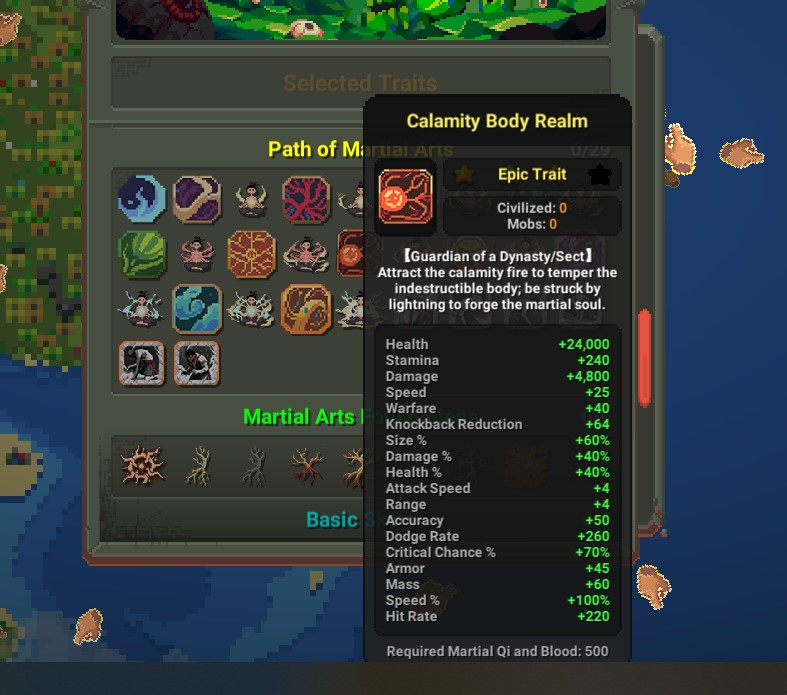 Peerless Overpowering Warrior Mod for WorldBox | WorldBox Mods