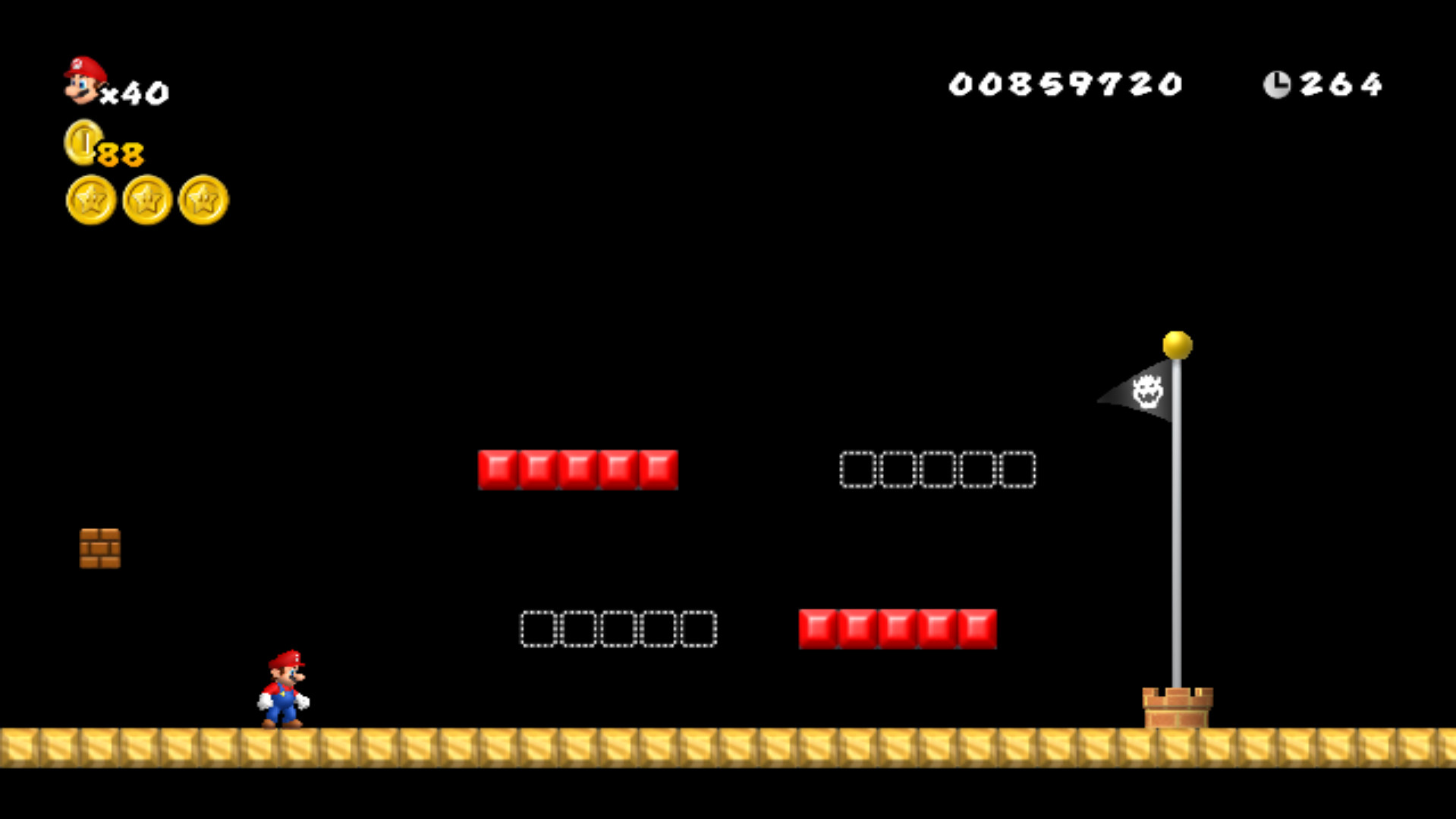 Flip Panel Demo Level - NSMBWii Version Mod for New Super Mario Bros ...