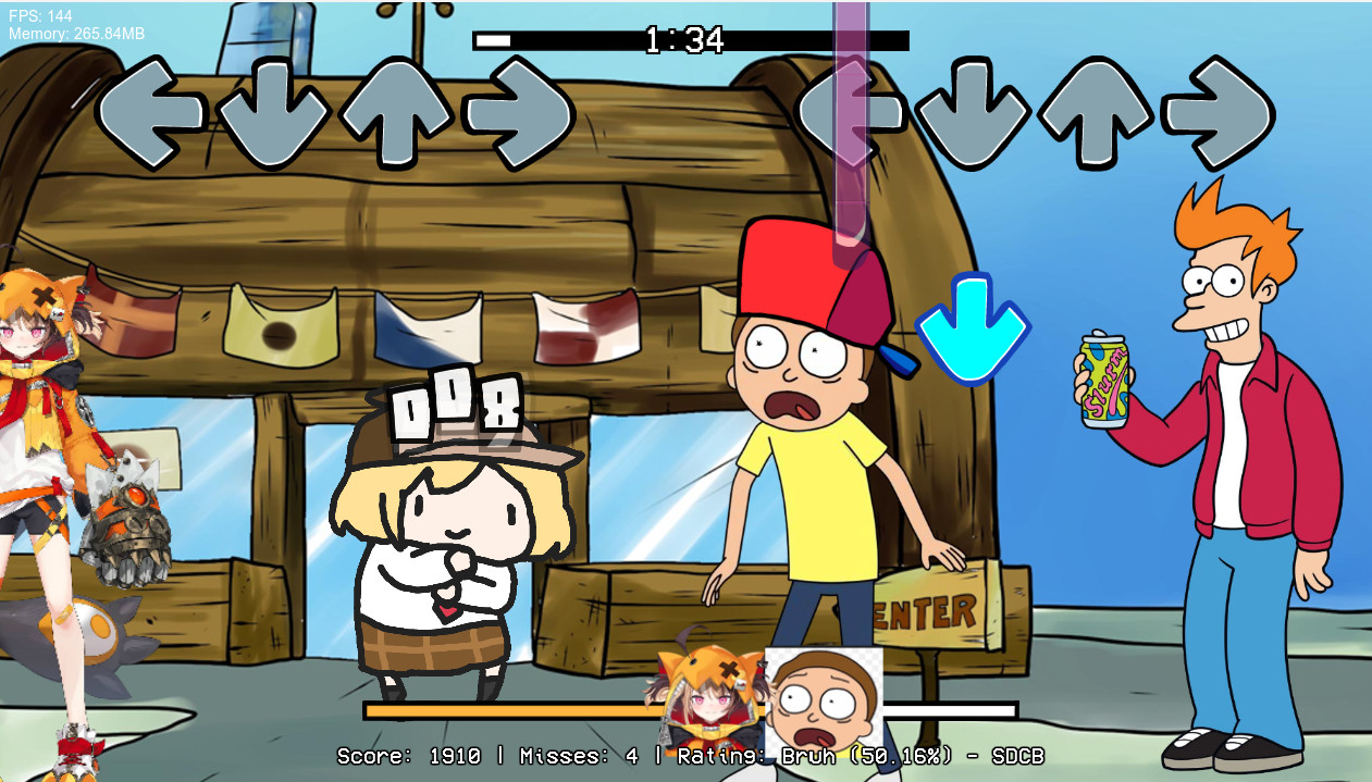 Funk Goes Binted (Gigi Murin Oneshot Mod) Mod for Friday Night Funkin ...