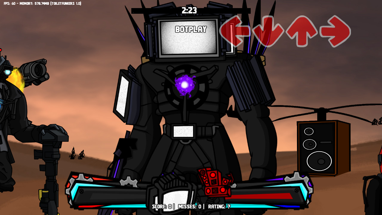 TOILETFUNKERS (Skibidi Toilet Mod) Mod for Friday Night Funkin' | FNF Mods