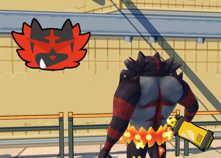 Incineroar! - SSBU Mod for Bomb Rush Cyberfunk | BRC Mods