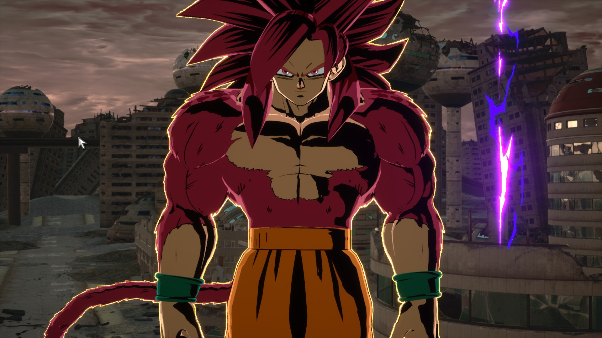 Shadow Goku Super Saiyan 4 (DAIMA) By "IME_DZ" Mod for Dragon Ball ...