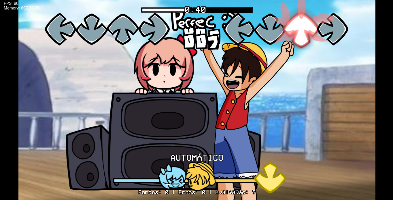 Playable Monkey D. Luffy Mod for Friday Night Funkin' | FNF Mods