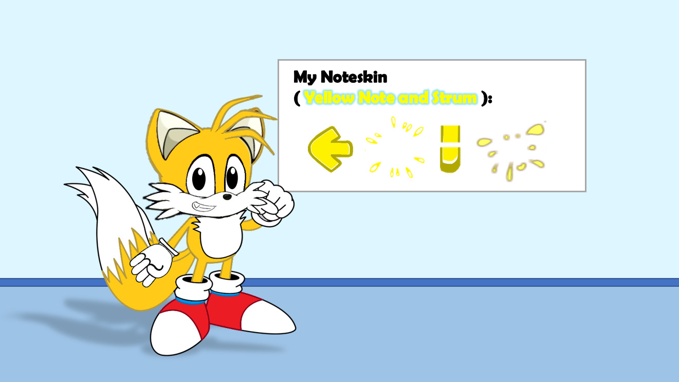 FNF - Yellow Notes, Strum, Splashes ( Noteskin ) Mod for Friday Night ...