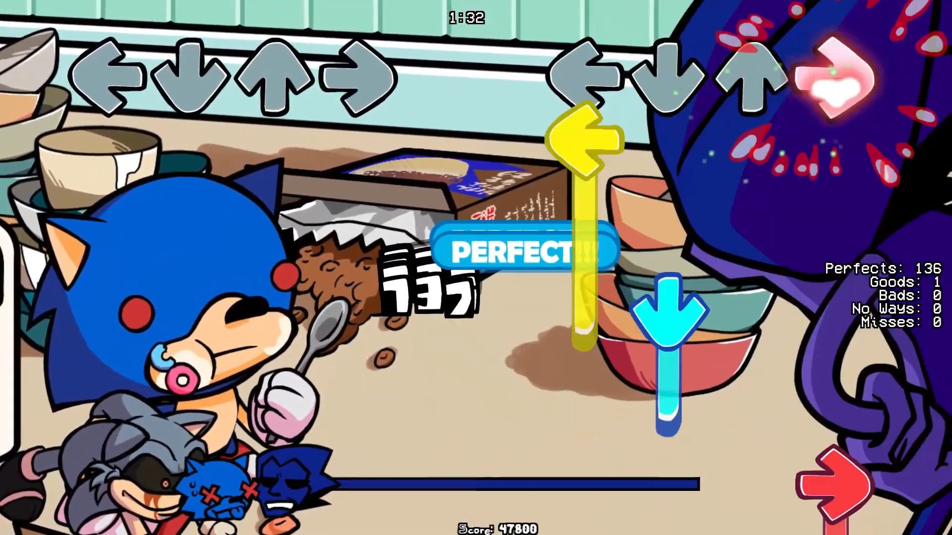 FNF - Yellow Notes, Strum, Splashes ( Noteskin ) Mod for Friday Night ...