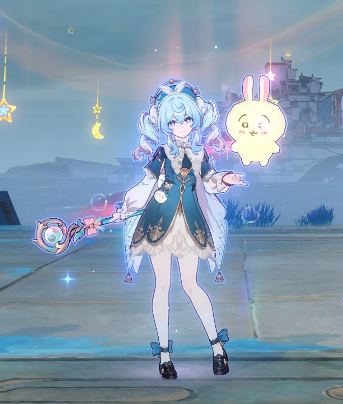 Hachiware Hyacine Mod for Honkai Star Rail | HSR Mods