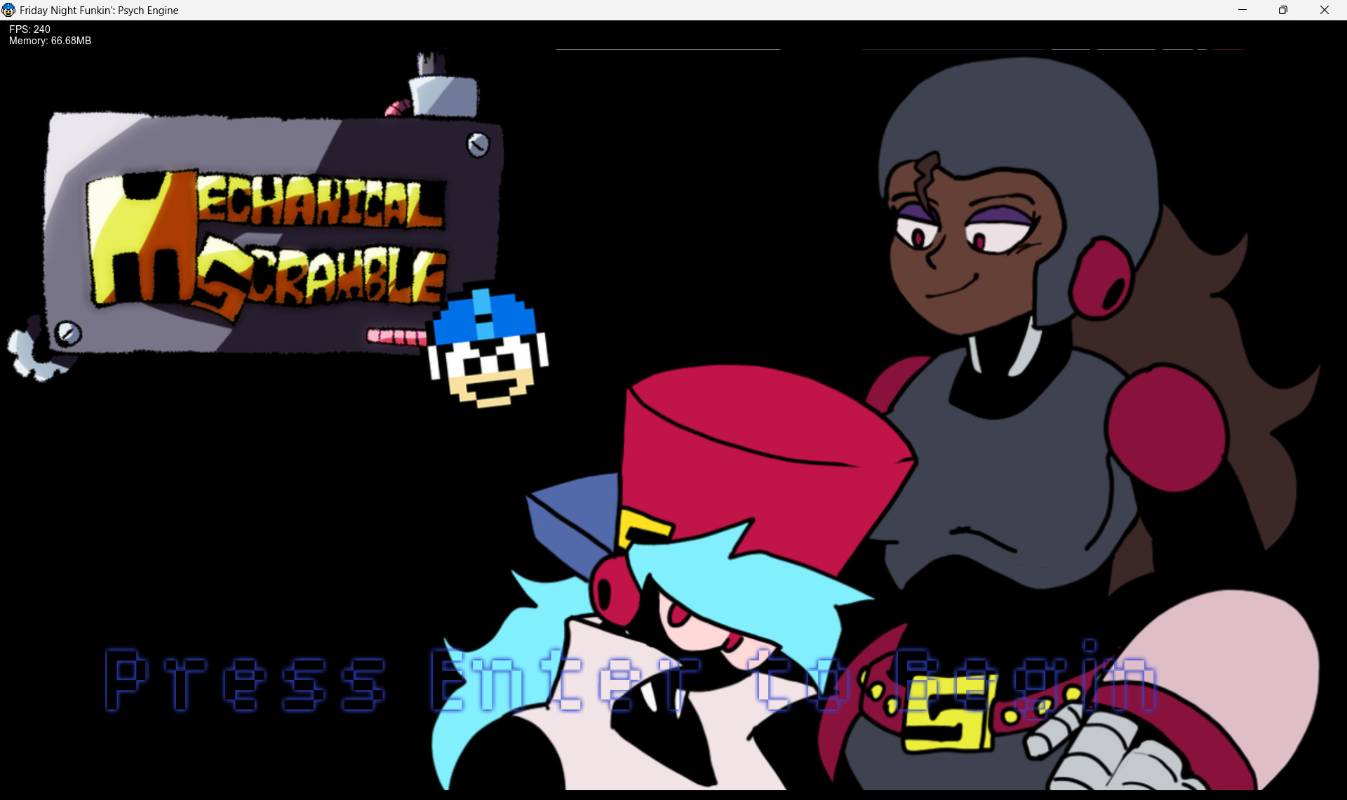 FNF: Mechanical Scramble Mod for Friday Night Funkin' | FNF Mods