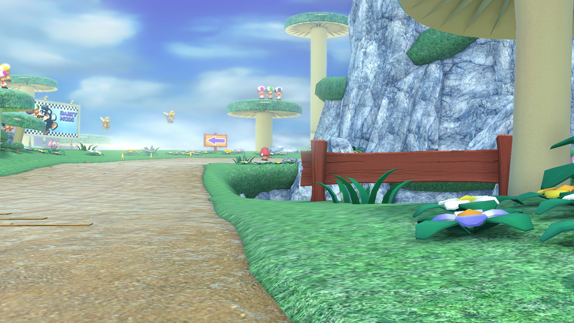 Planet Wisp (Wave) Mod for Mario Kart 8 Deluxe | MK8D Mods