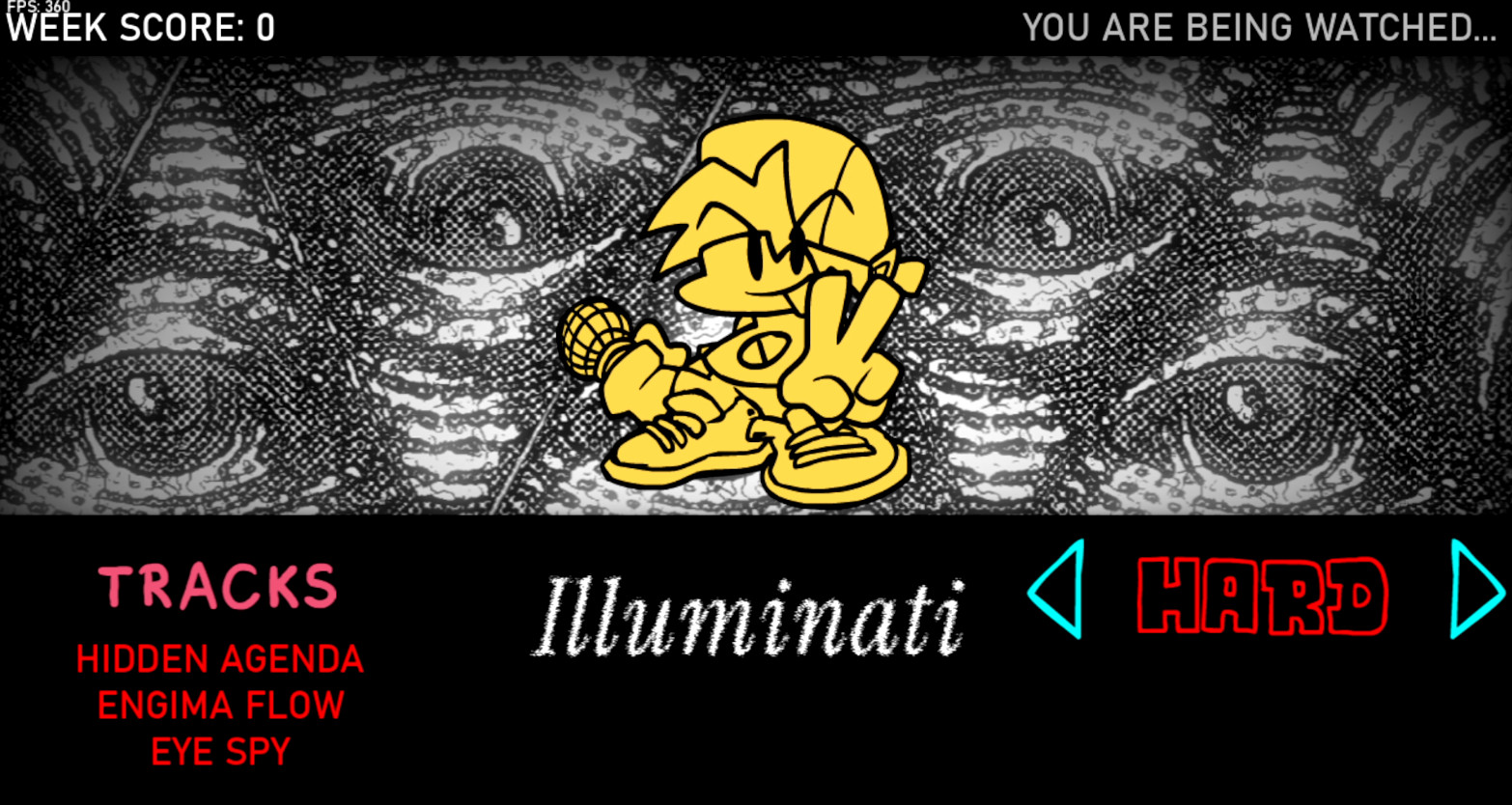 Vs Illuminati Mod for Friday Night Funkin' | FNF Mods