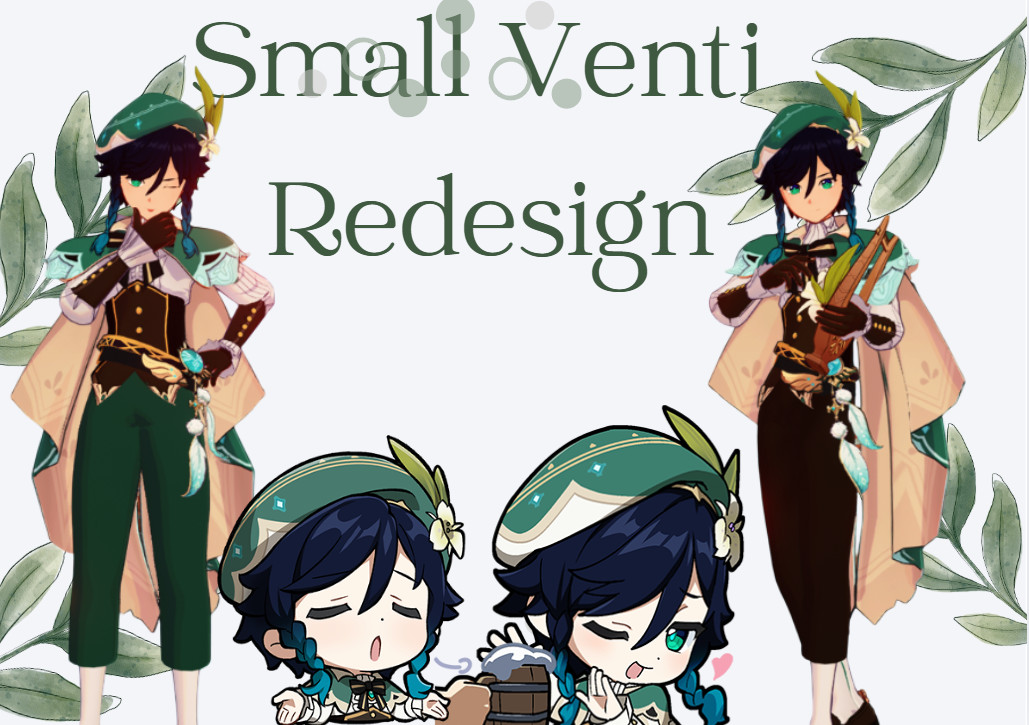 Venti small redesign Mod for Genshin Impact | GI Mods