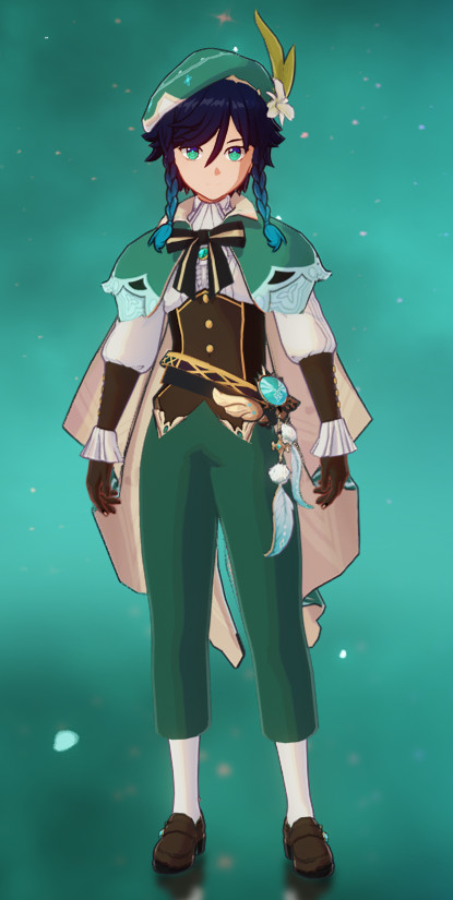 Venti small redesign Mod for Genshin Impact | GI Mods