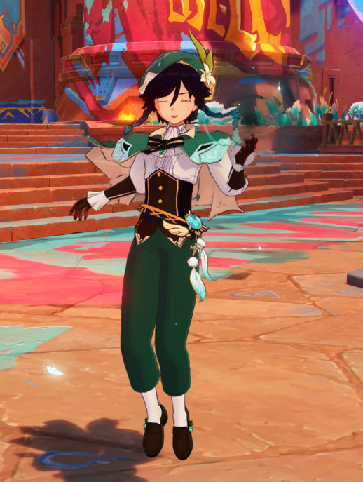 Venti small redesign Mod for Genshin Impact | GI Mods