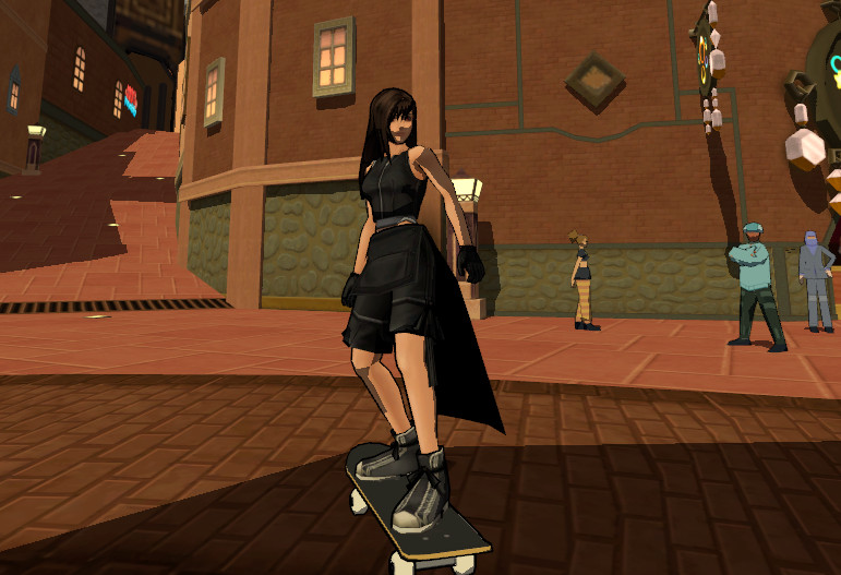 Tifa Lockhart (FF7/KH2) Mod for Bomb Rush Cyberfunk | BRC Mods