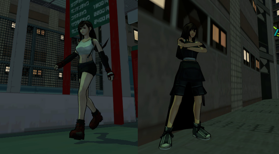 Tifa Lockhart (FF7/KH2) Mod for Bomb Rush Cyberfunk | BRC Mods