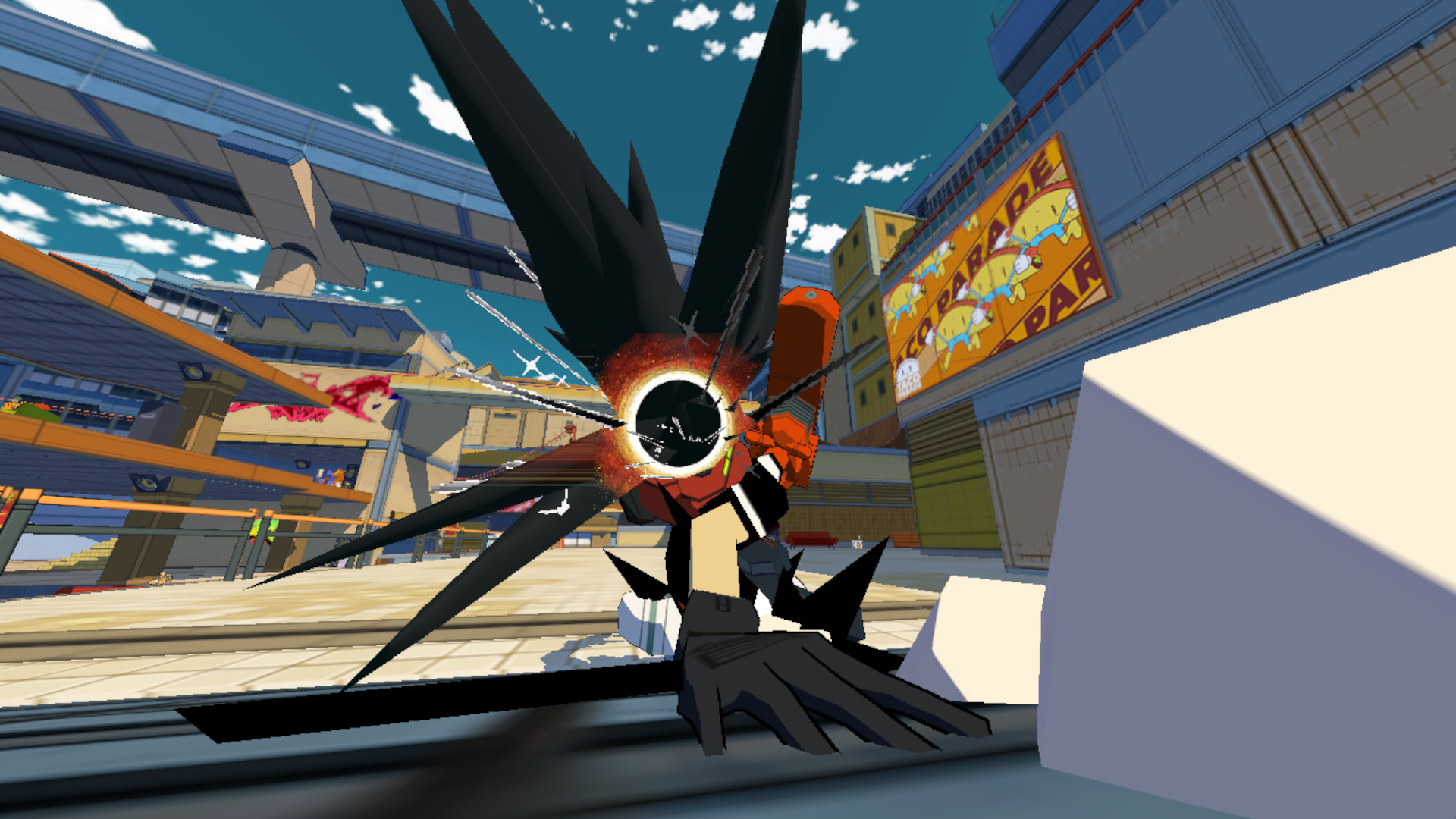 Black Hole/Galaxy Boost Effects Mod for Bomb Rush Cyberfunk | BRC Mods