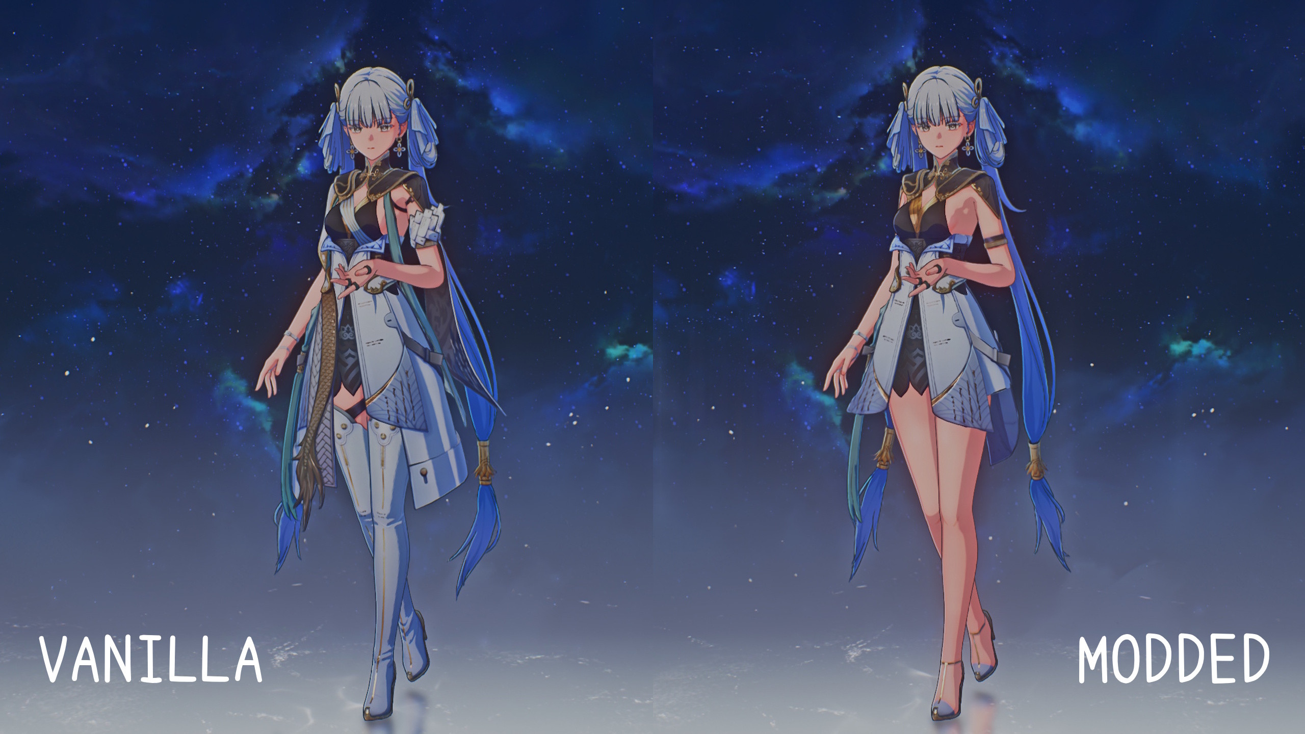 Simplified Jinhsi with horny version Mod for Wuthering Waves | WuWa Mods