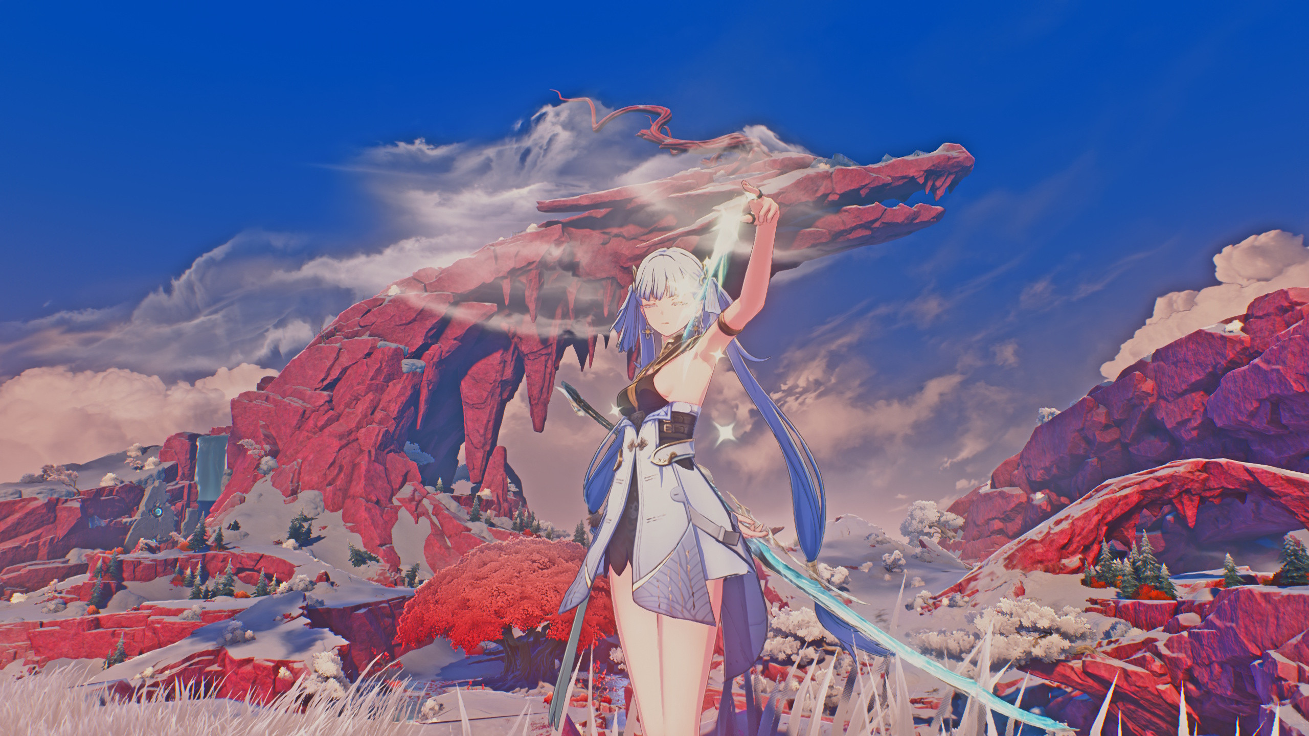 Simplified Jinhsi with horny version Mod for Wuthering Waves | WuWa Mods