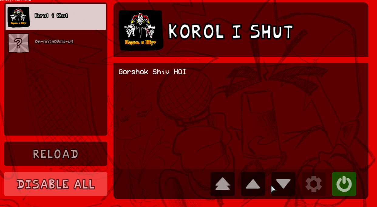 FNF korol i shut Mod for Friday Night Funkin' | FNF Mods