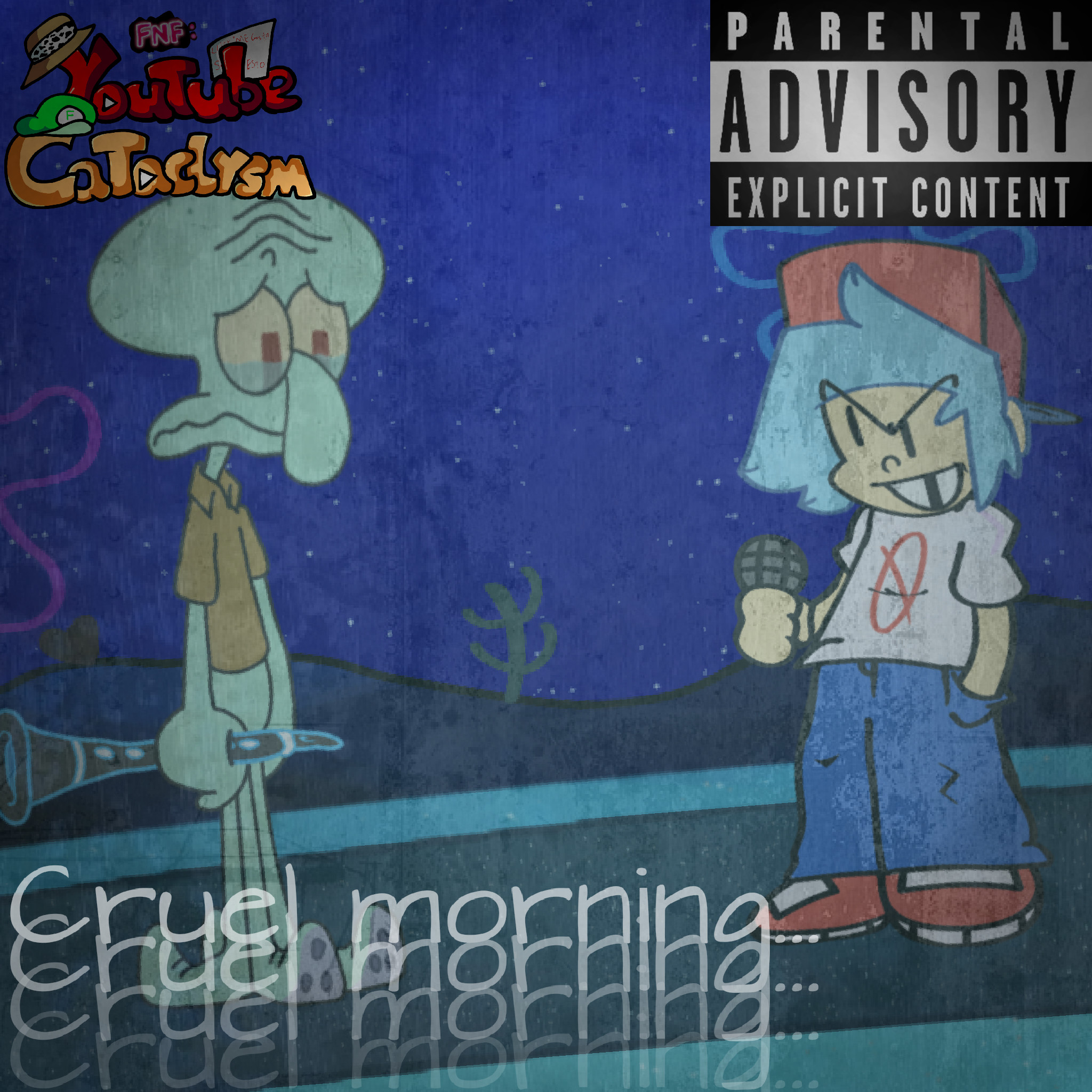 Youtube Cataclysm DEMO 1 HOTFIX Mod for Friday Night Funkin' | FNF Mods