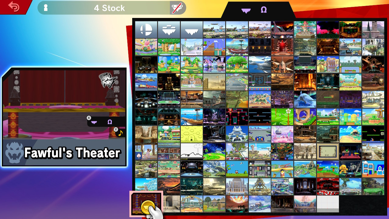 Fawful's Theater (Full replacement) Mod for Super Smash Bros. Ultimate ...
