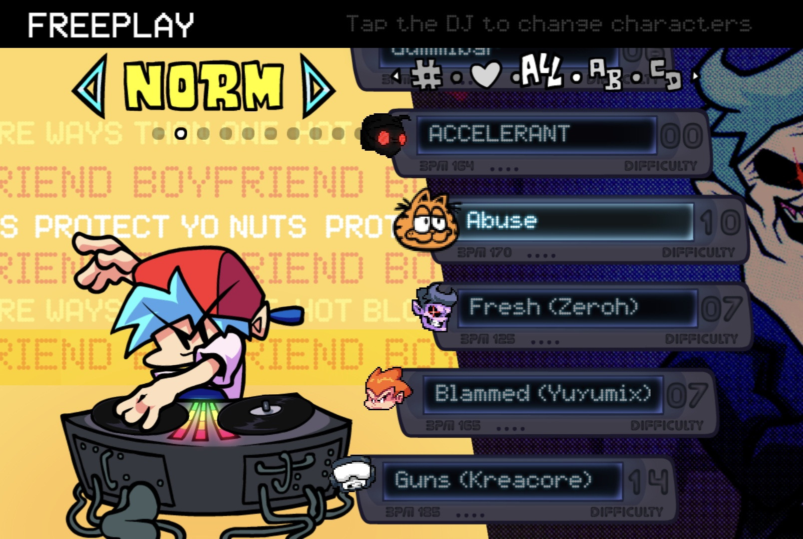 Abuse - Nermal Nermal Nermalin - Mobile Port Mod for Friday Night ...