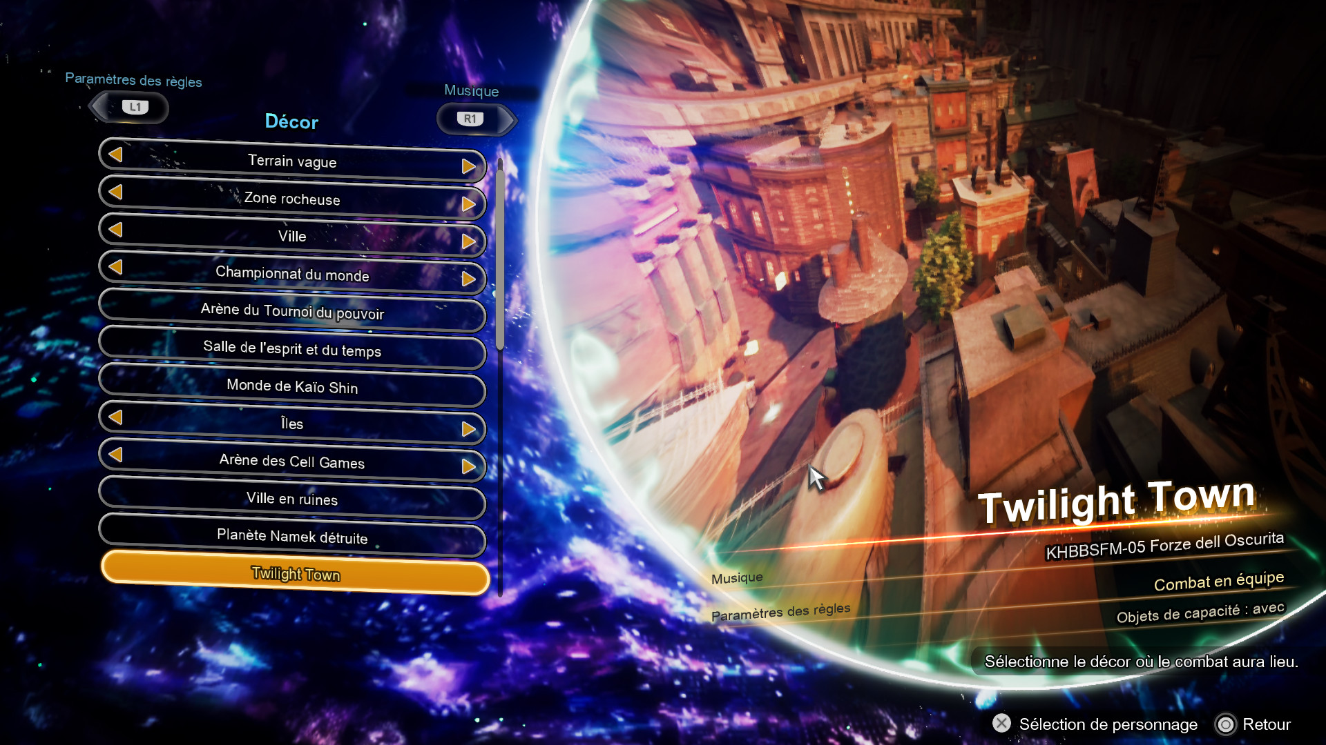 Kingdom Hearts 3 Maps Modpack Mod for Dragon Ball: Sparking! ZERO | DBSZ Mods