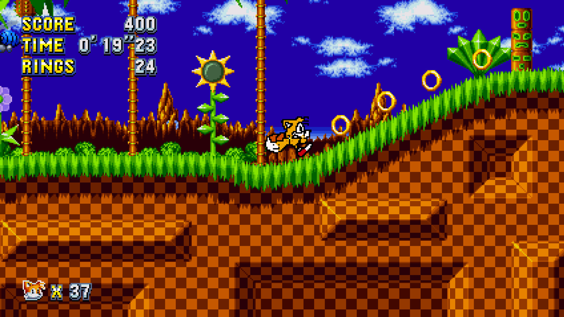 Bad-drawn Tails Mod for Sonic Mania | SM Mods