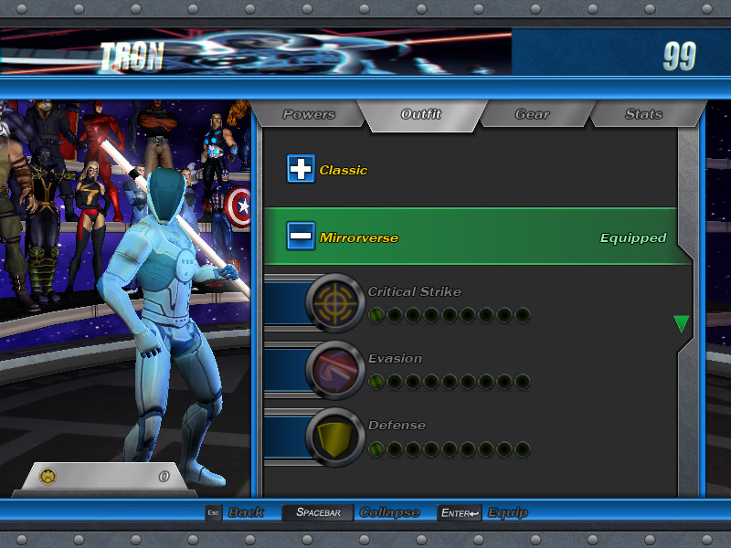 Tron (Disney) Mod for Marvel: Ultimate Alliance | MUA Mods