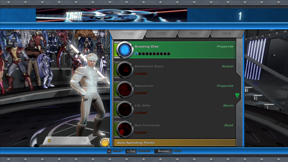 Tron (Disney) Mod for Marvel: Ultimate Alliance | MUA Mods