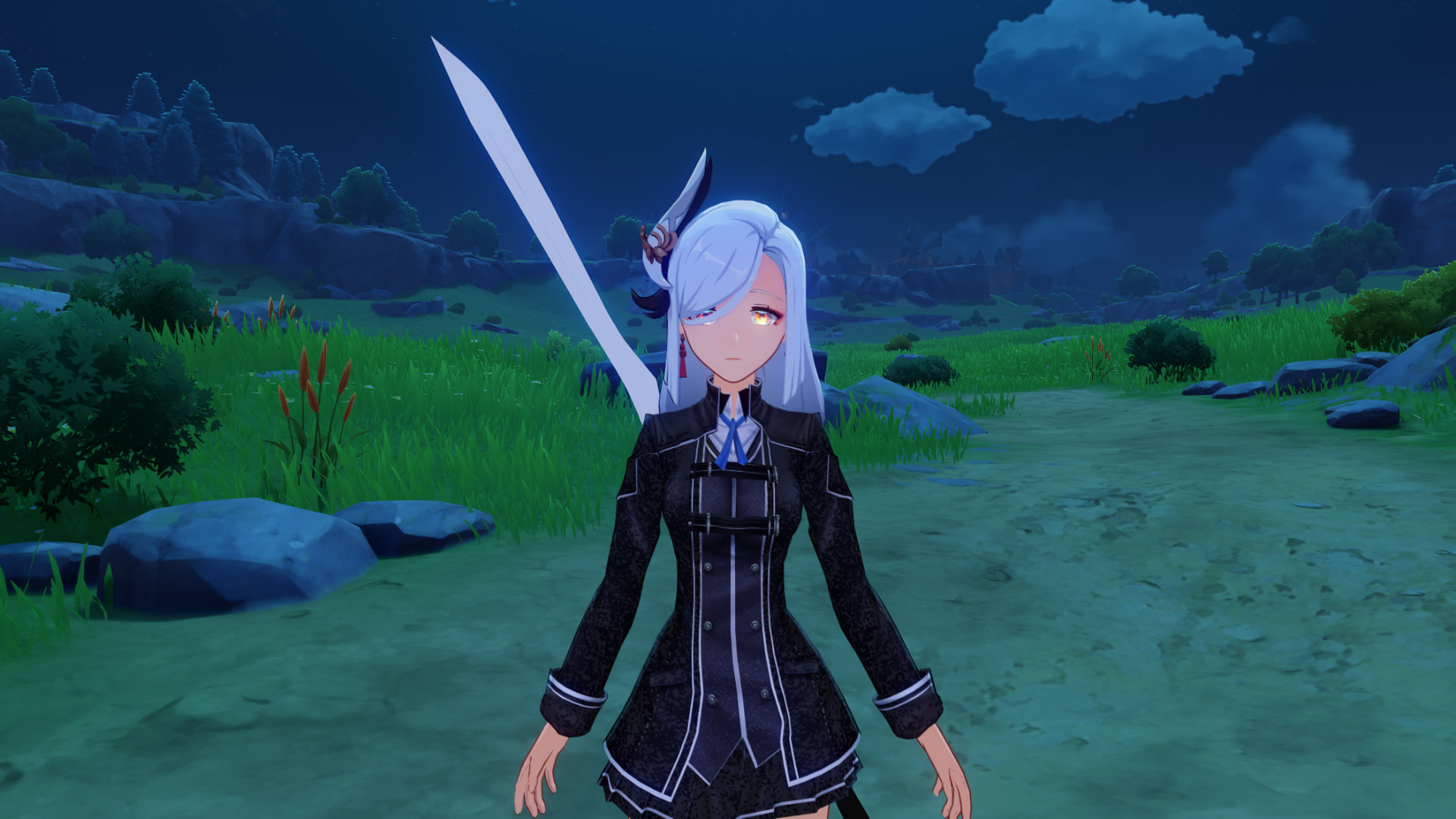 Shenhe School Uniform Mod for Genshin Impact | GI Mods