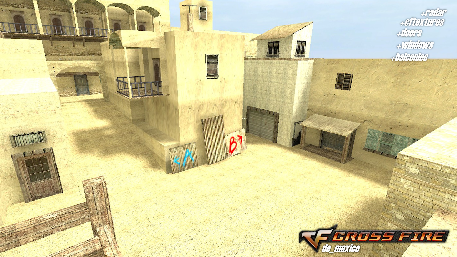 de_mexico (CrossFire Mexico) Mod for Counter-Strike: Source | CS:S Mods