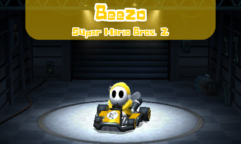 Beezo (Super Mario Bros. 2) Mod for Mario Kart 7 | MK7 Mods