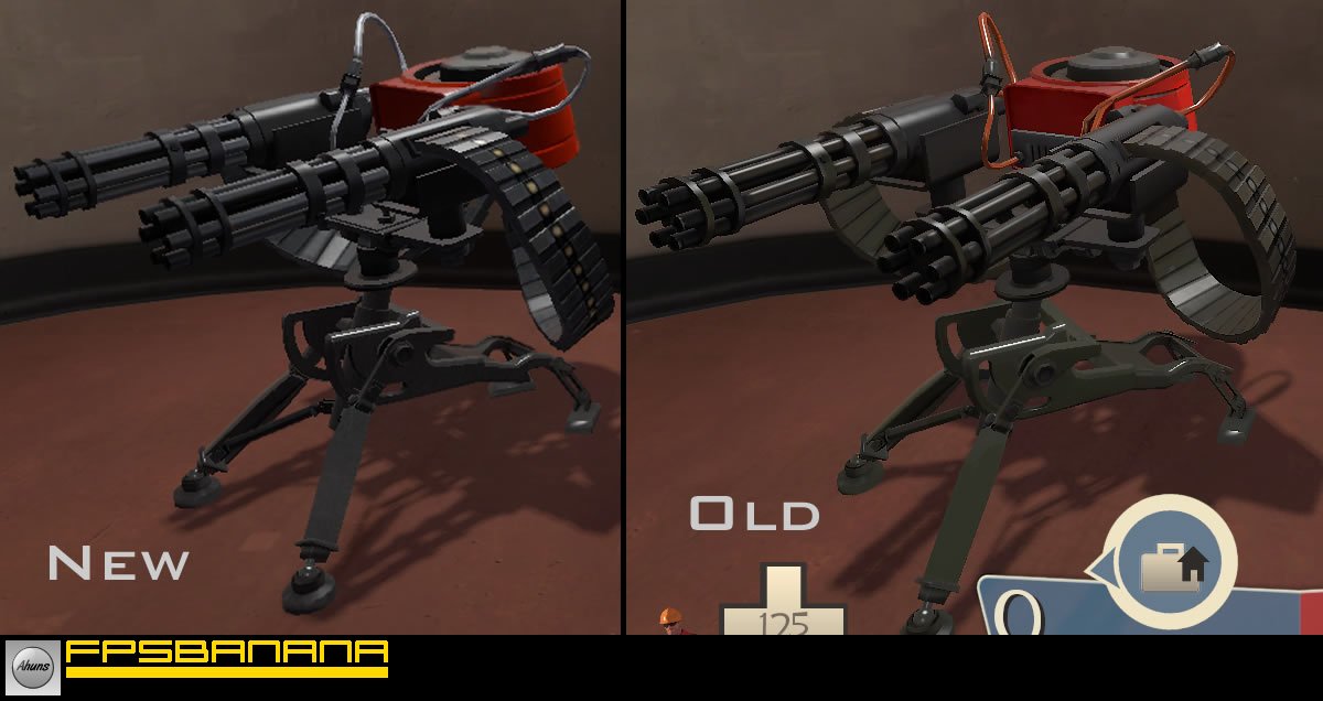 Restored & textured sentry gun Mod for Team Fortress 2 | TF2 Mods