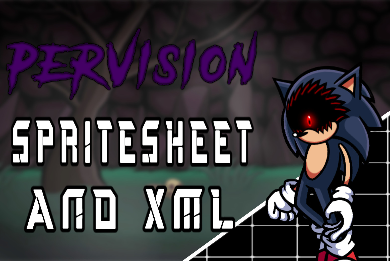 Pervision - Spritesheet and xml Mod for Friday Night Funkin' | FNF Mods
