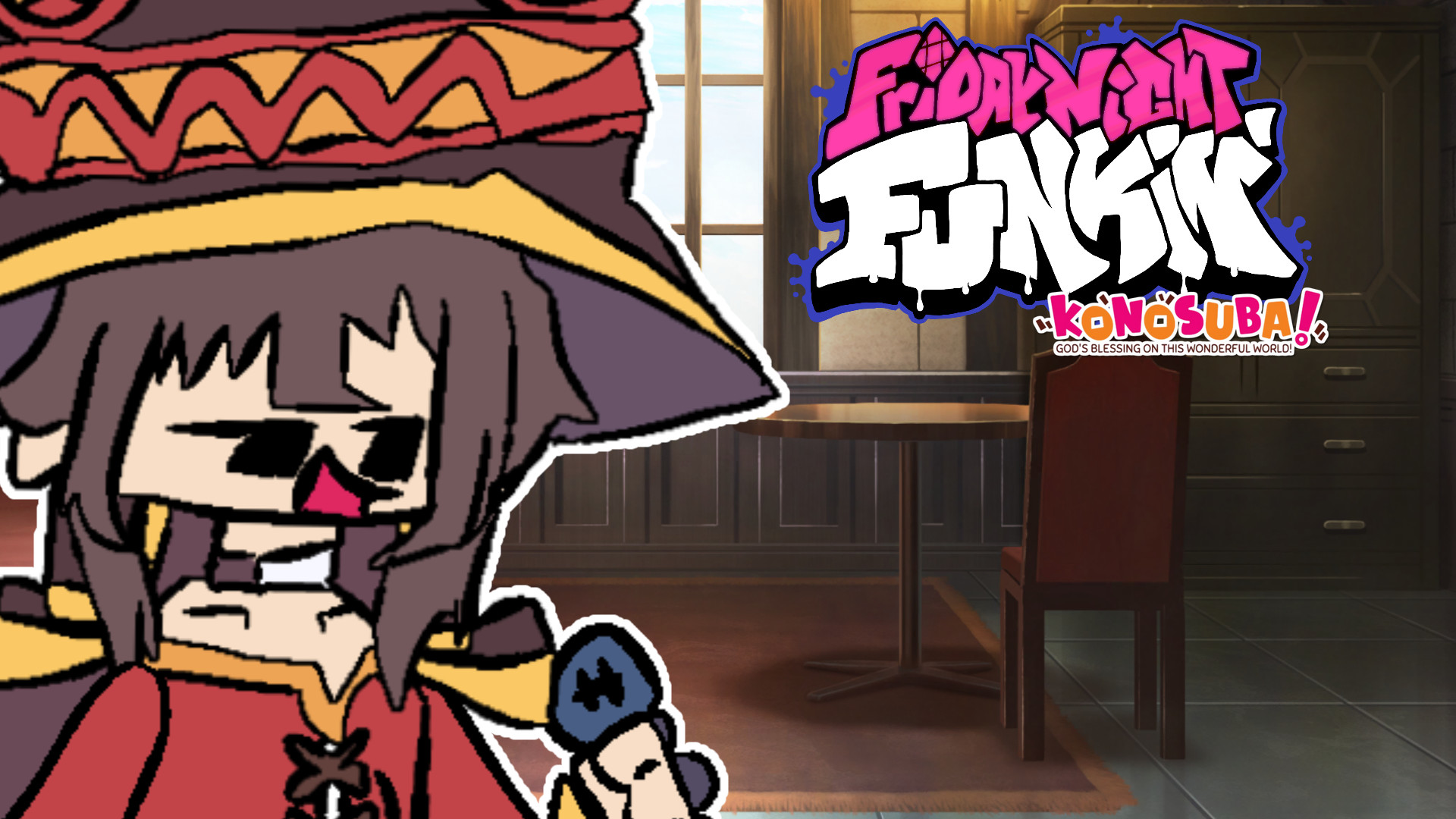 Vs. Megumin (Konosuba) Mod for Friday Night Funkin' | FNF Mods