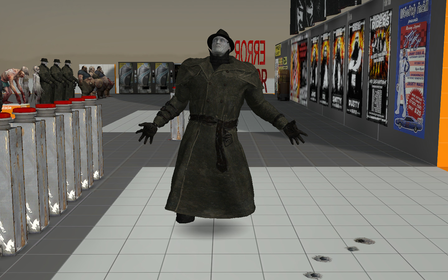 Resident Evil 2: Mr X Mod for Left 4 Dead 2 | L4D2 Mods