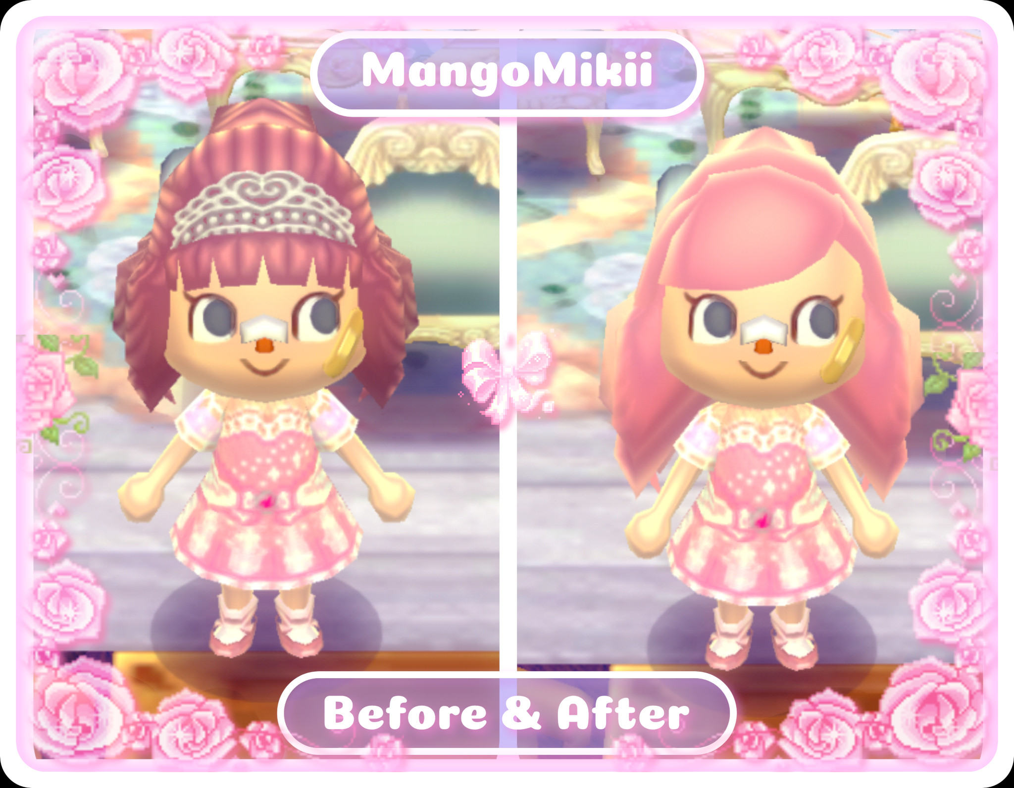♡Angelica Curls♡ (Tiara Wig Remake) Mod for Animal Crossing: New Leaf ...