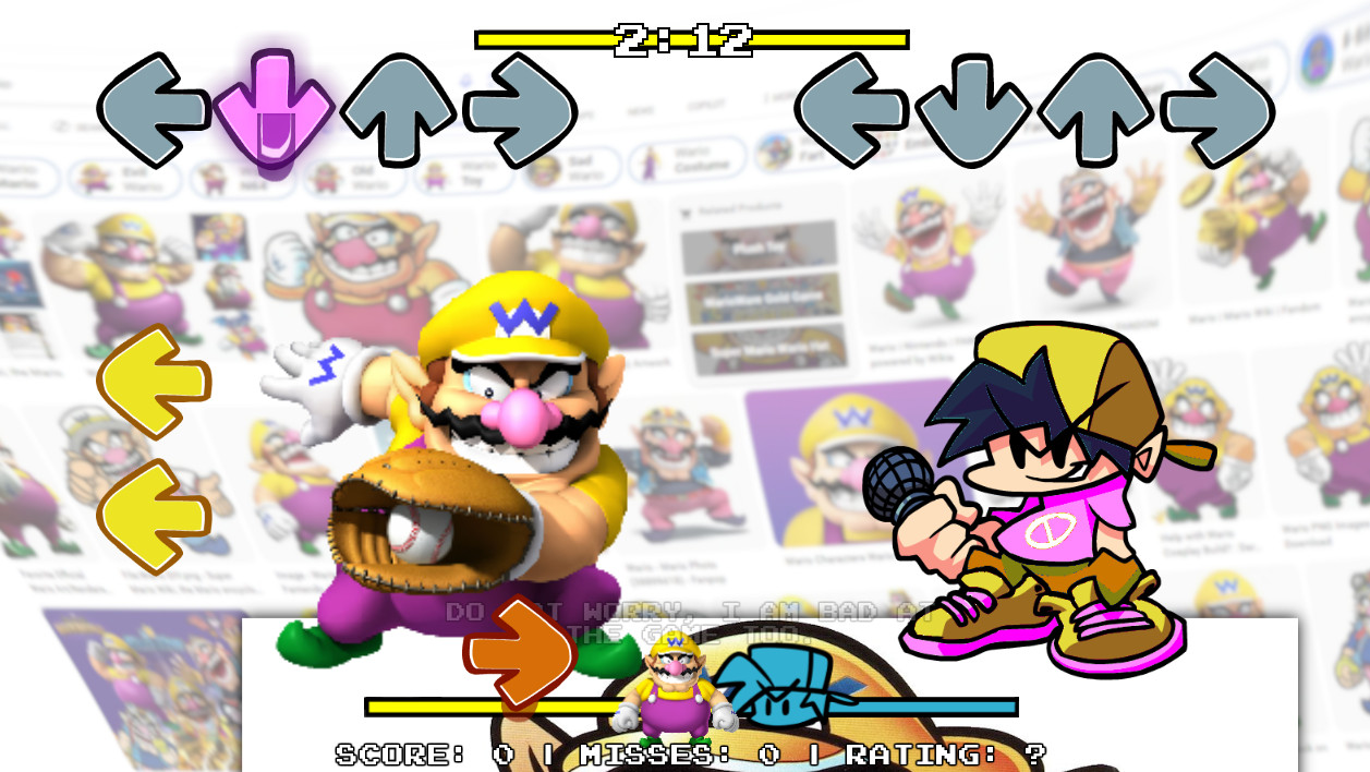 IT'S WARIO TIME Mod for Friday Night Funkin' | FNF Mods