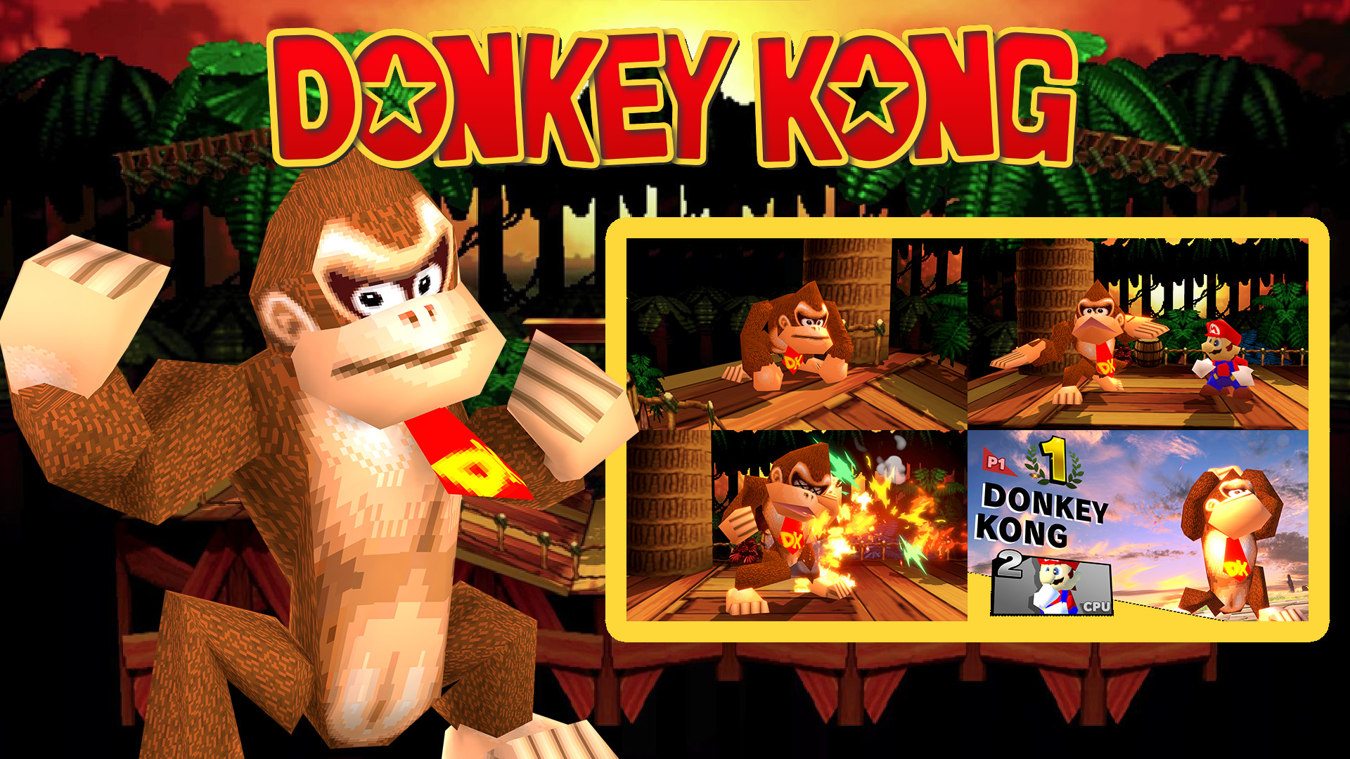 Smash 64 Donkey Kong Mod for Super Smash Bros. Ultimate | SSBU Mods