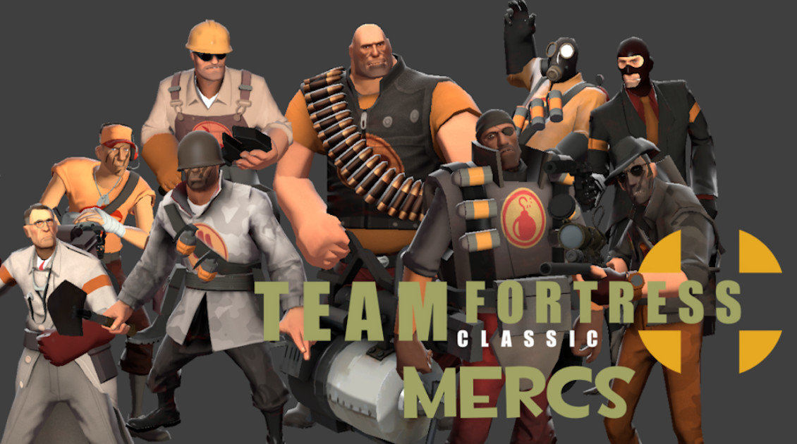 Team Fortress Classic Mercs Mod for Pre-Fortress 2 | PF2 Mods