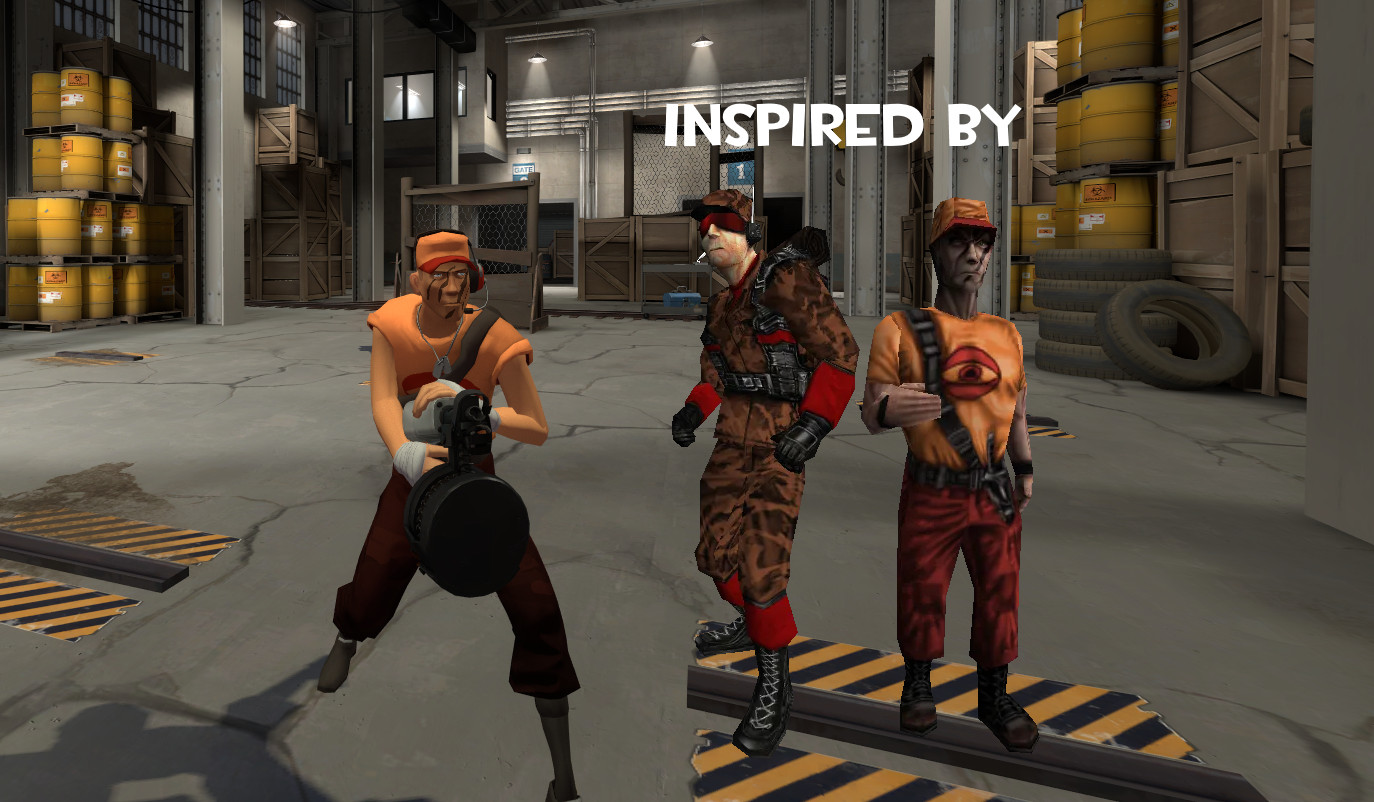 Team Fortress Classic Mercs Mod for Pre-Fortress 2 | PF2 Mods