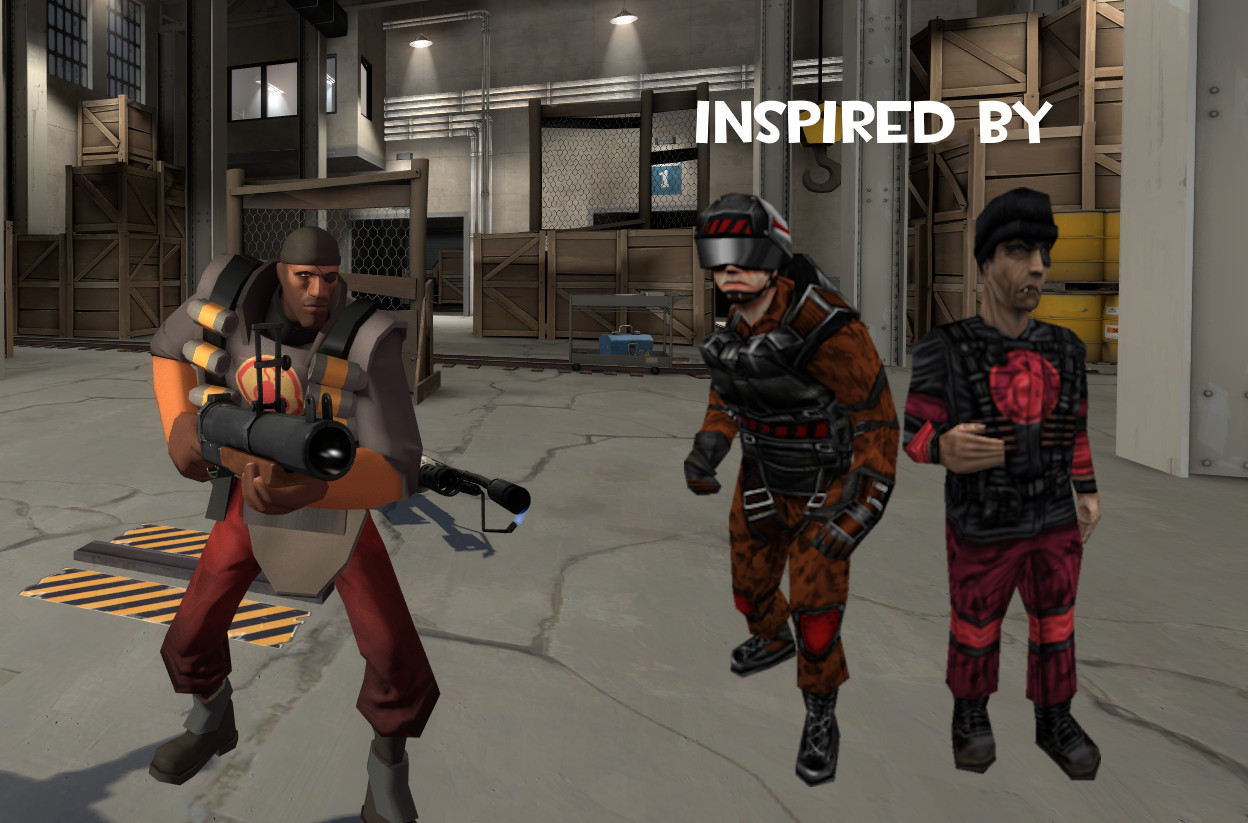 Team Fortress Classic Mercs Mod for Pre-Fortress 2 | PF2 Mods