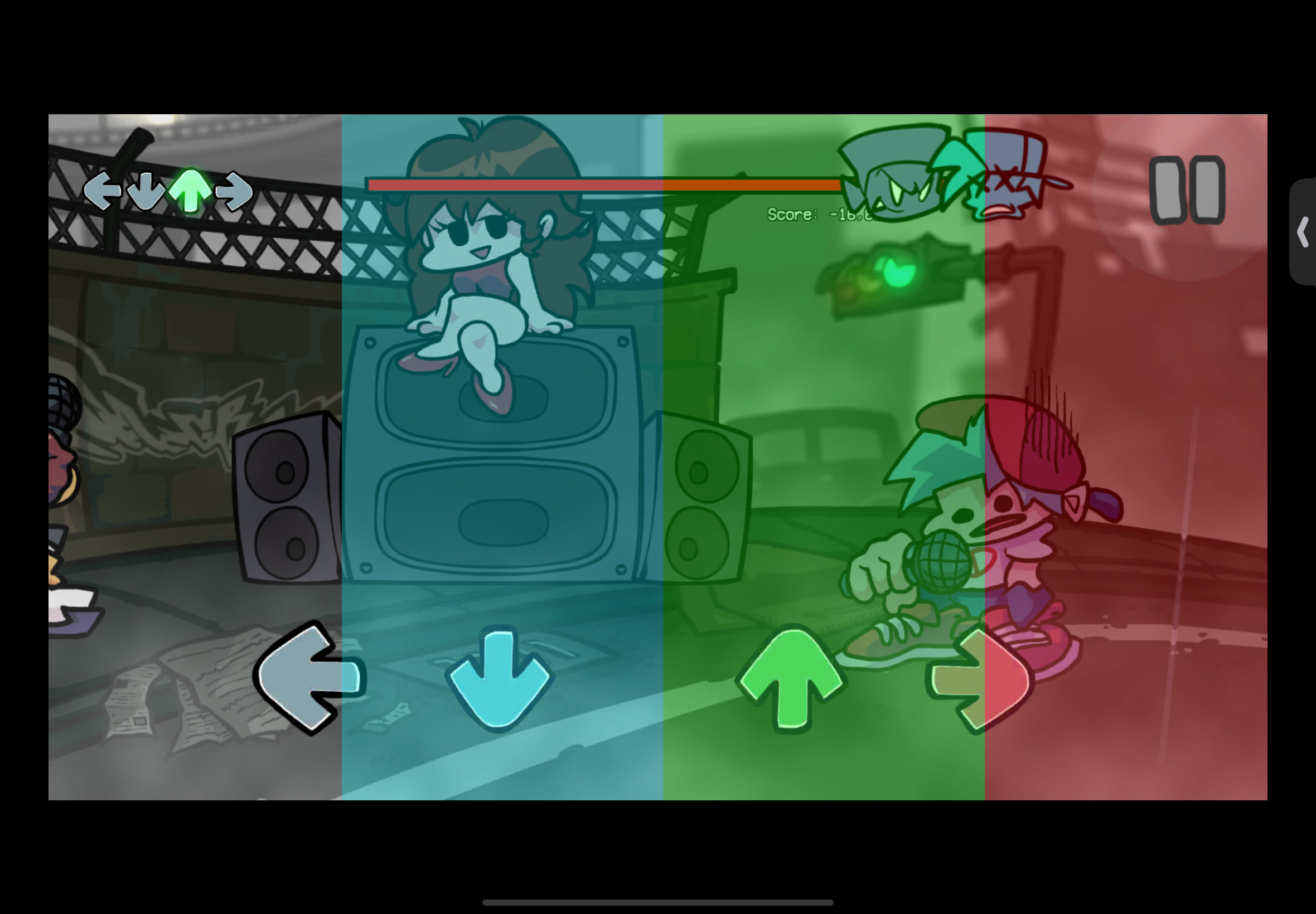 FNF’ Mobile: Increased Arrow Hitboxes (Tablet) Mod for Friday Night ...