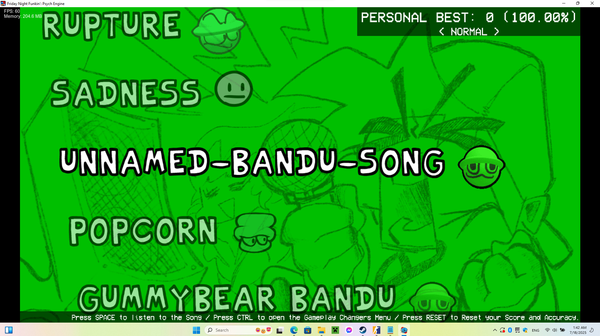 FNF: Dave and Bambi: Uhmm this is my folder buddy Mod for Friday Night ...