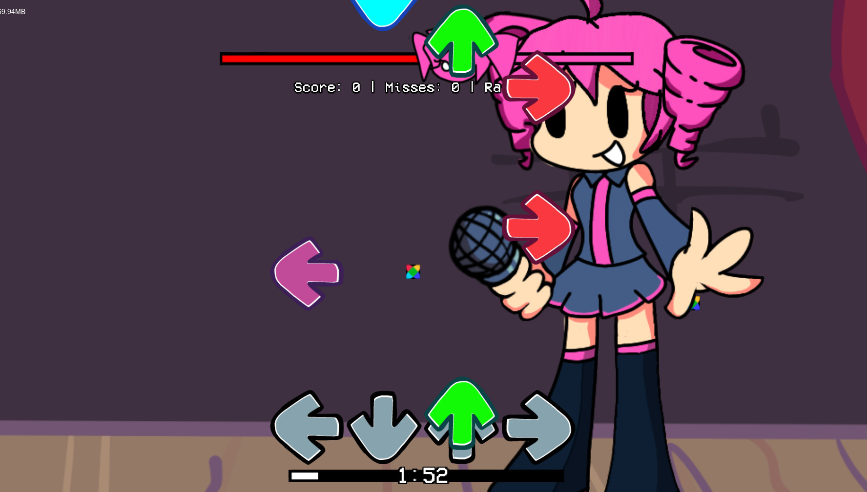 funkin.with teto Mod for Friday Night Funkin' | FNF Mods