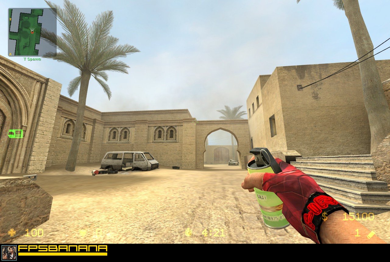 LF-Green Smokegrenade [Counter-Strike: Source] [Mods]