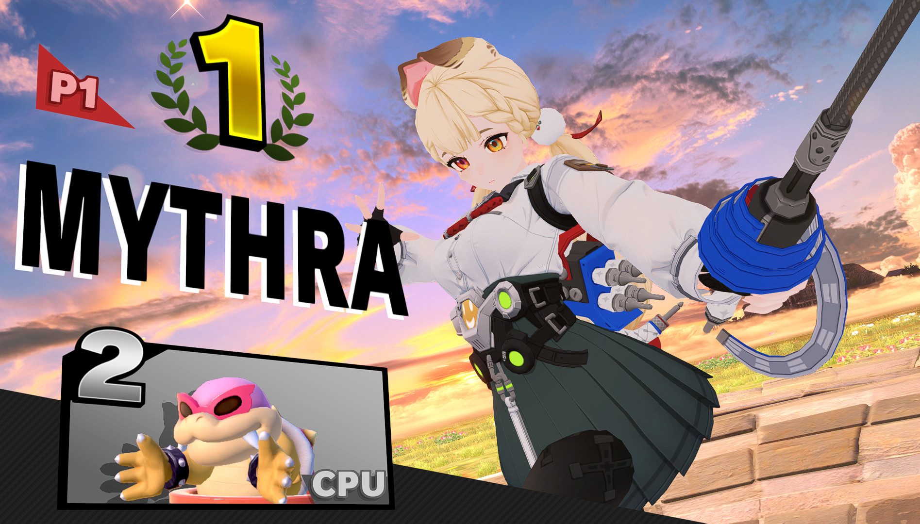 Yuzuha/Alice over Pyra/Mythra Mod for Super Smash Bros. Ultimate | SSBU ...