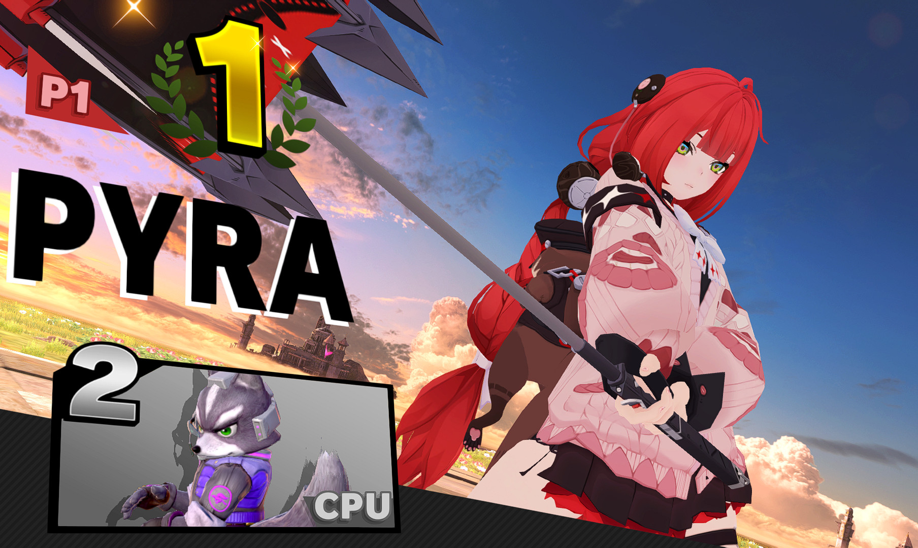 Yuzuha/Alice over Pyra/Mythra Mod for Super Smash Bros. Ultimate | SSBU ...