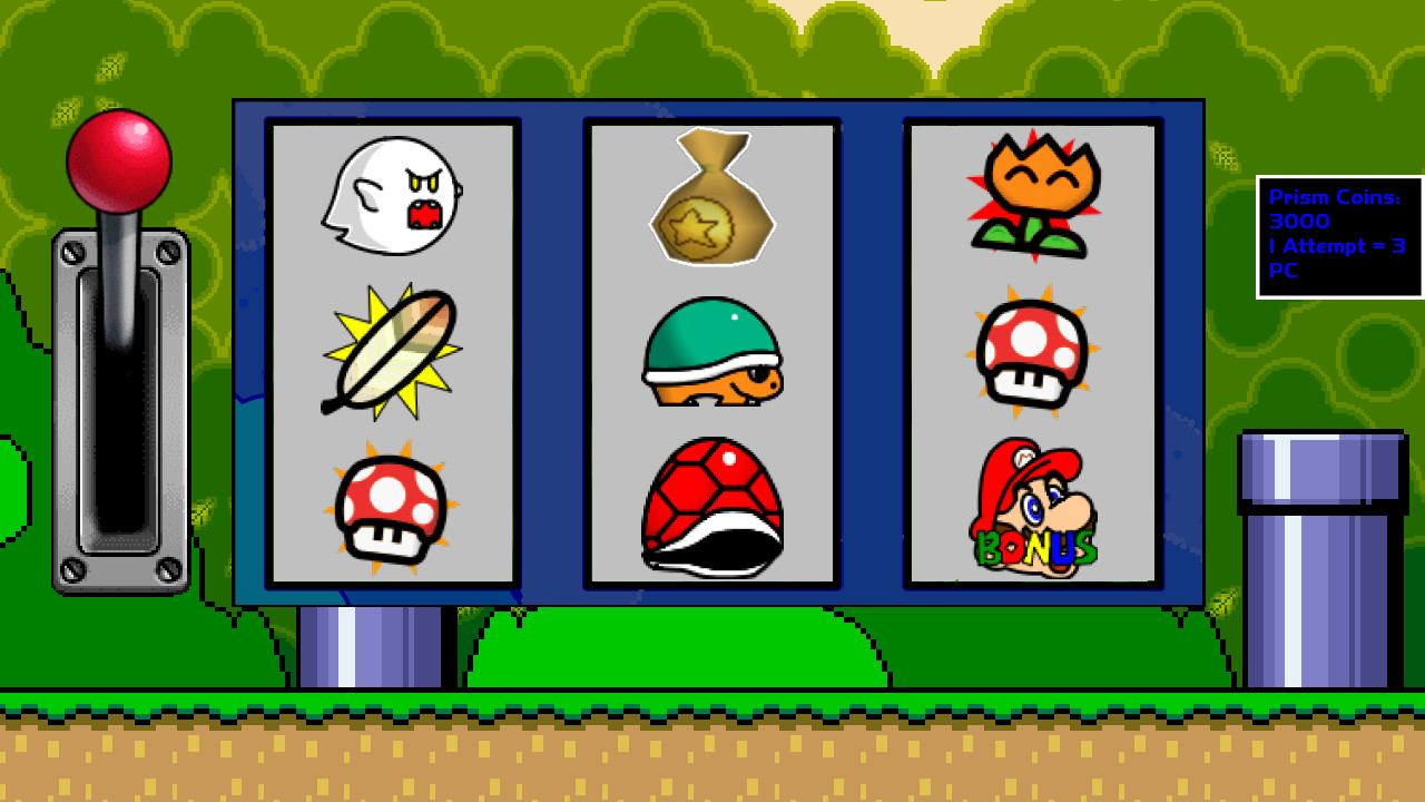 Super Mario World Slots Mod for Prism Cross | PC Mods